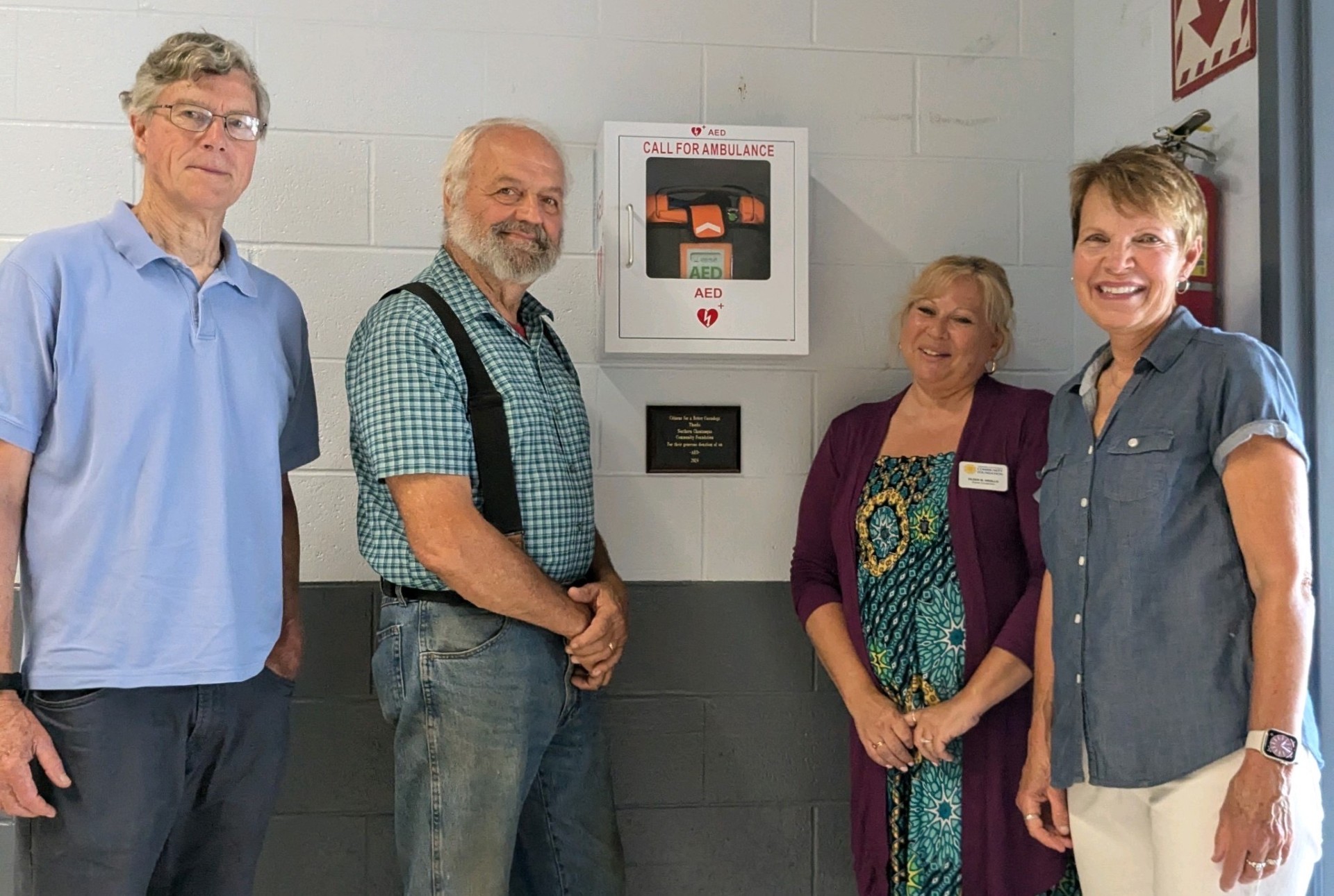 Citizens for a Better Cassadaga gets defibrillator with help from NCCF ...